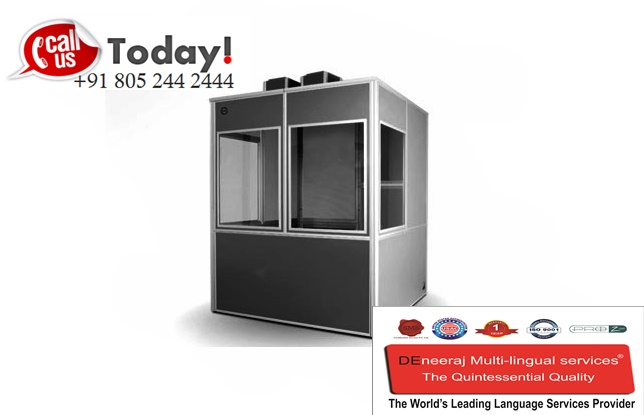 Interpretation Booth | Simultaneous Interpretation - Professional ...