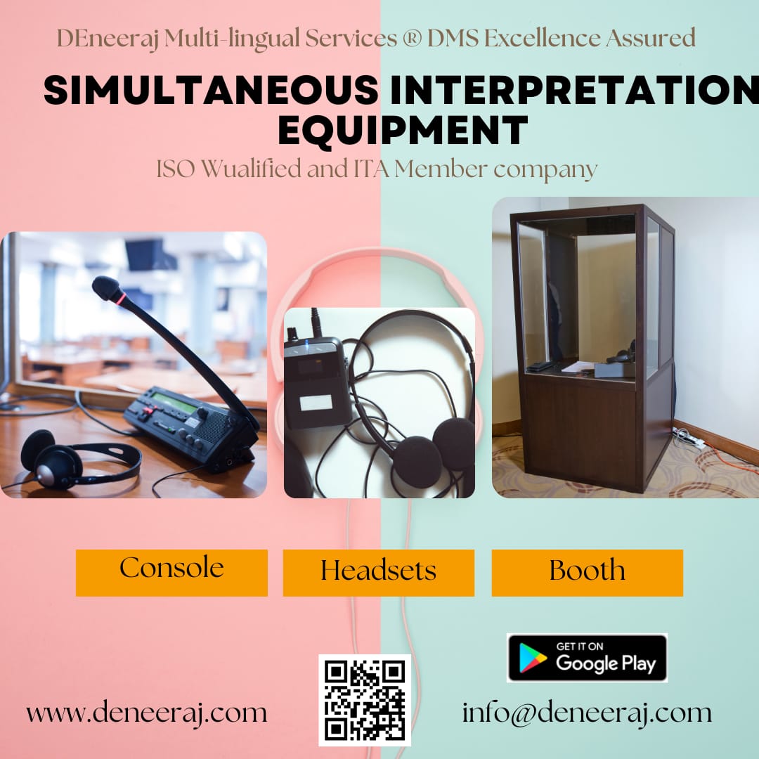Simultaneous Interpretation Equipment I Interpretation Booth ...